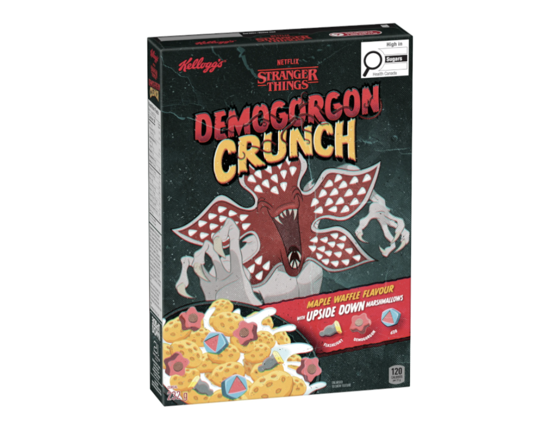 Kellogg's Stranger Things Demogorgon Crunch Cereal 232g – International ...