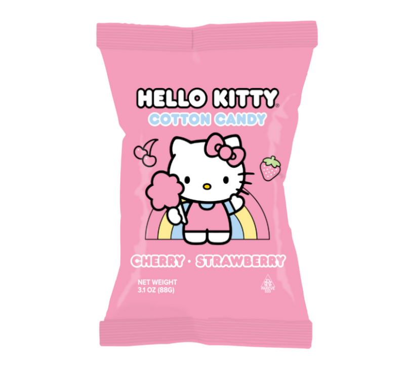 Hello Kitty Cherry/Strawberry Cotton Candy 88g – International Foods UK