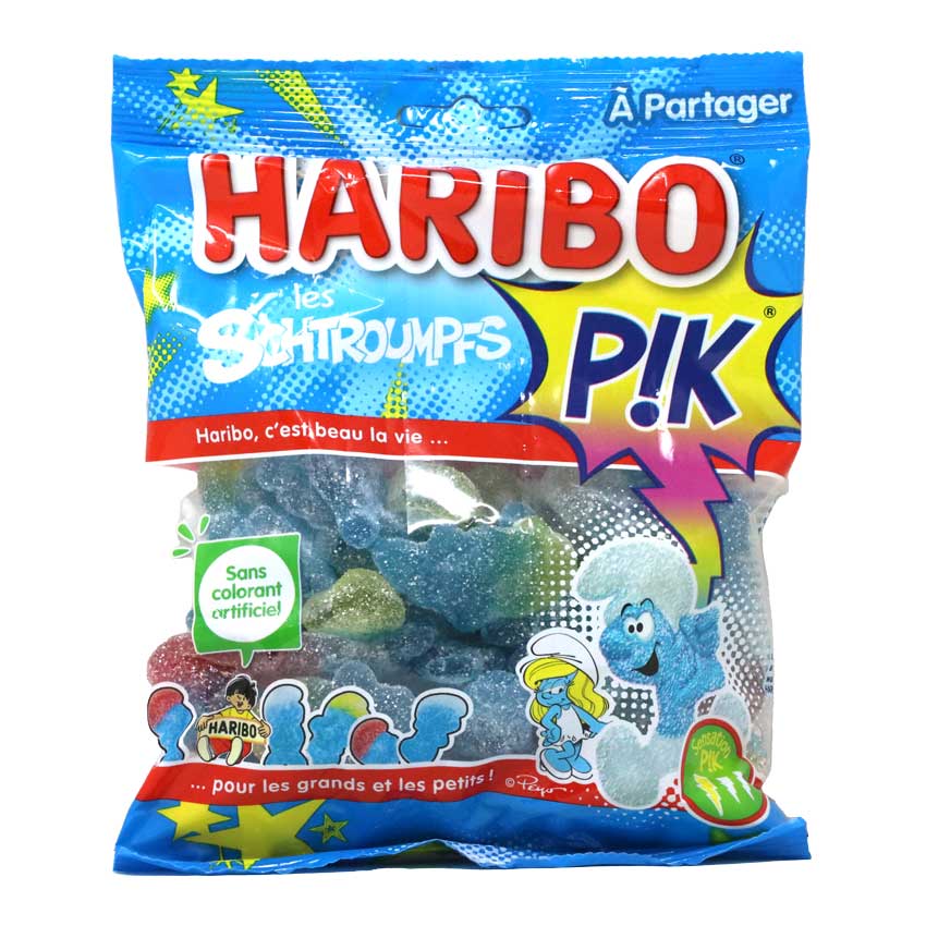 Haribo Sour Smurfs 275g – International Foods UK